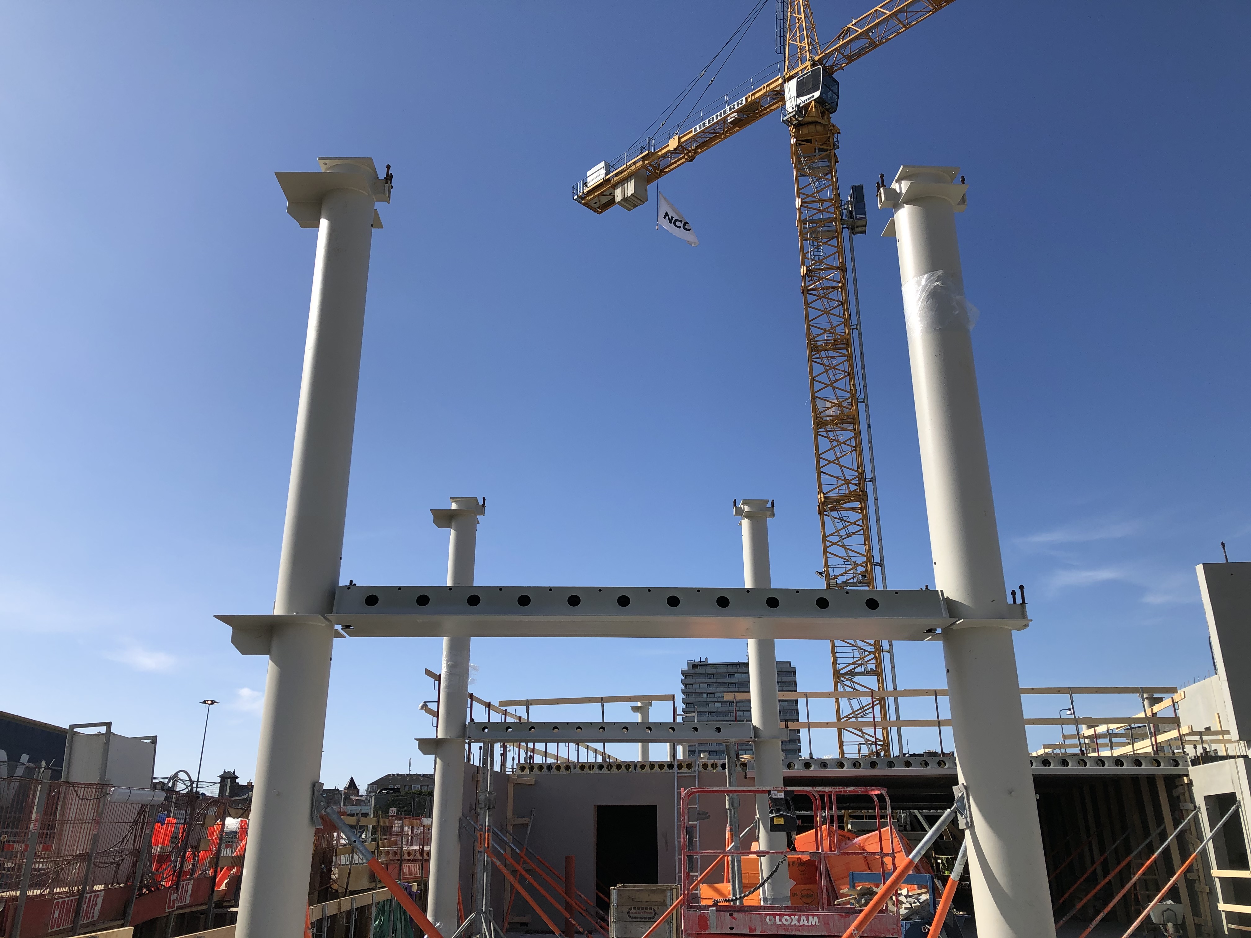 Optimering af byggeprocessen med DELTABEAM® Frame | Peikko Danmark